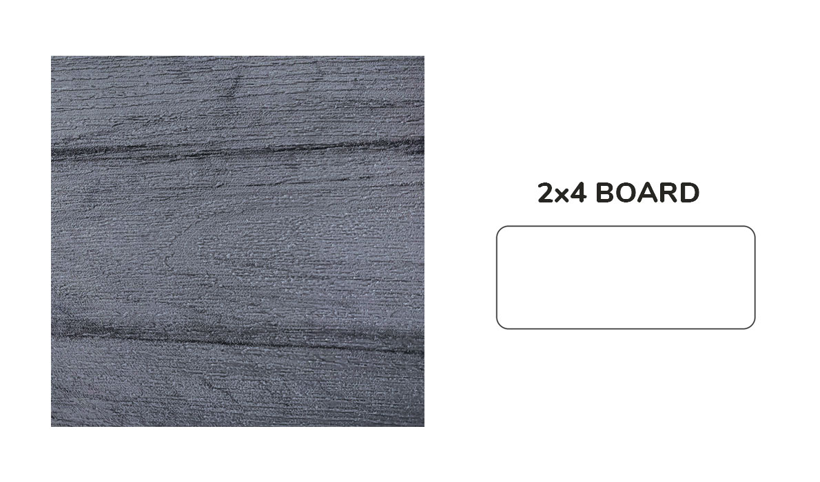 Essentials 2x4 Boards - Armadillo Deck : Armadillo Deck