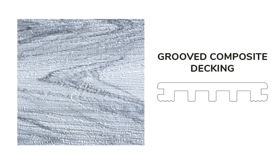 Essential Grooved Composite Deck - Armadillo Deck : Armadillo Deck