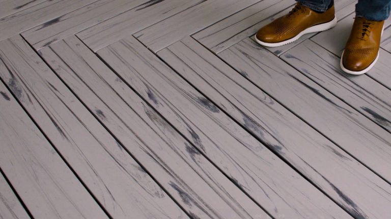Unique Composite Decking Patterns: Herringbone Design Guide : Armadillo Deck